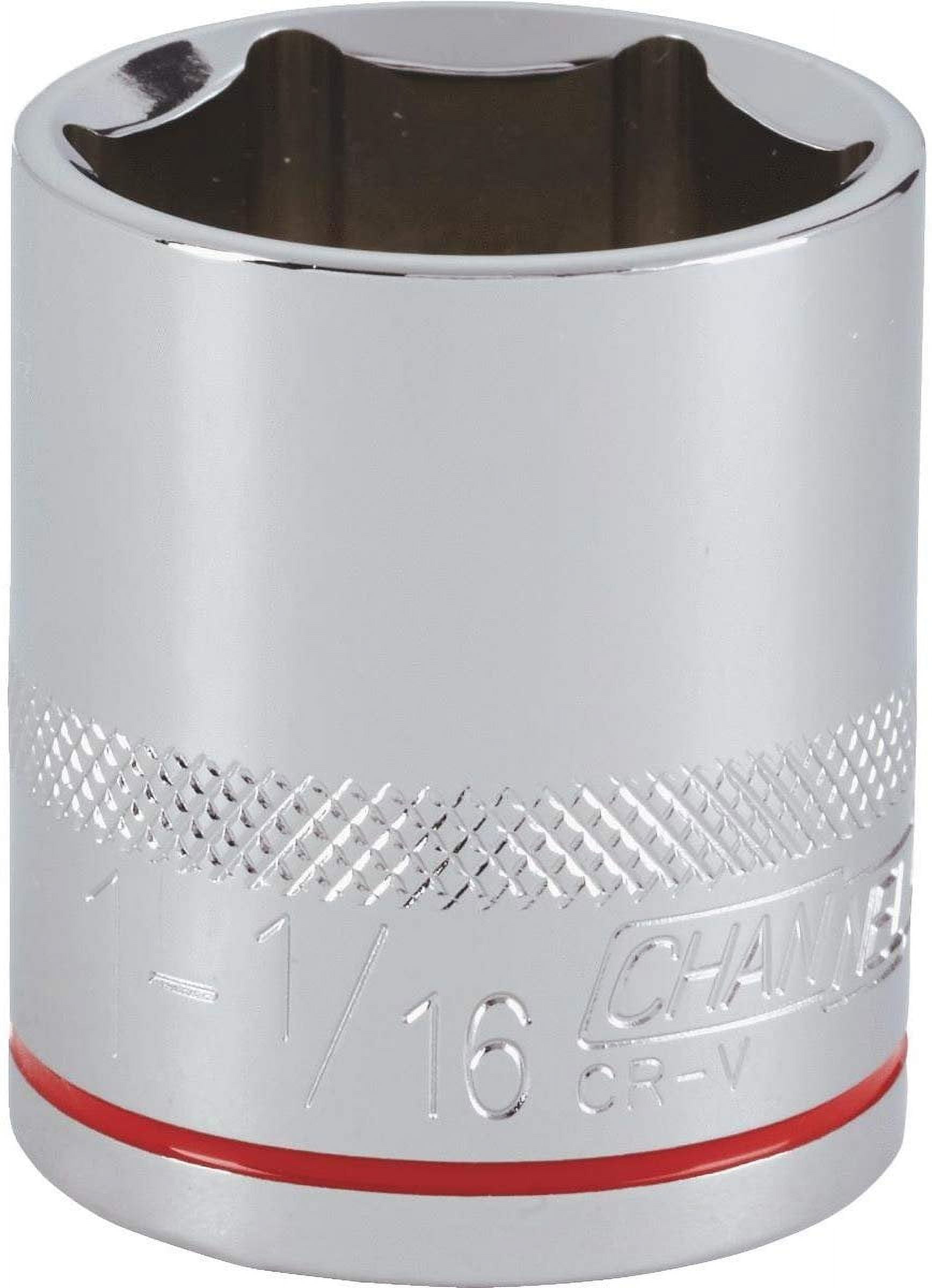 CHANNELLOCK Drive Shallow Standard Socket 302780 - Walmart.com