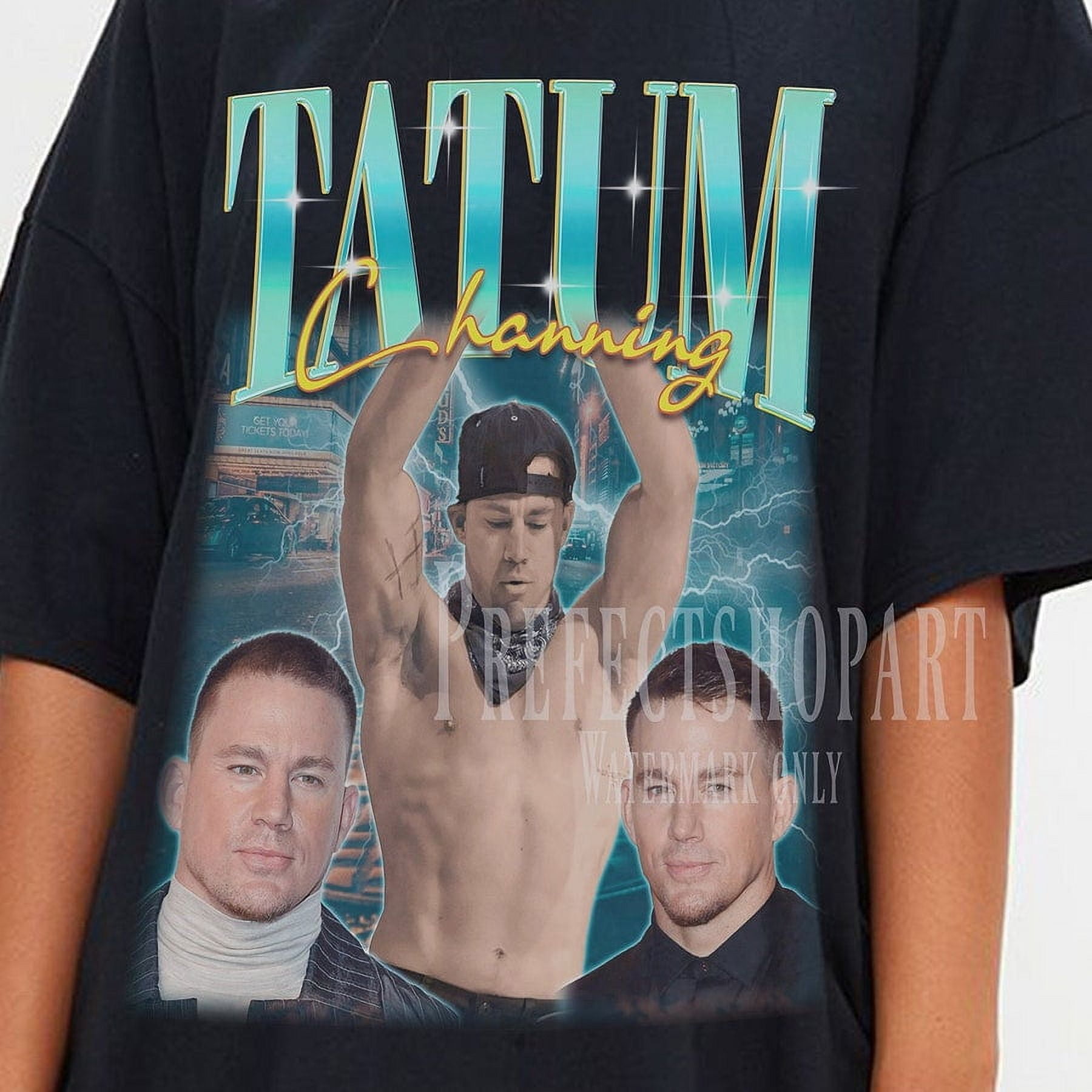 CHANNING TATUM Shirt, Channing Tatum Vintage Retro Shirt, Channing ...