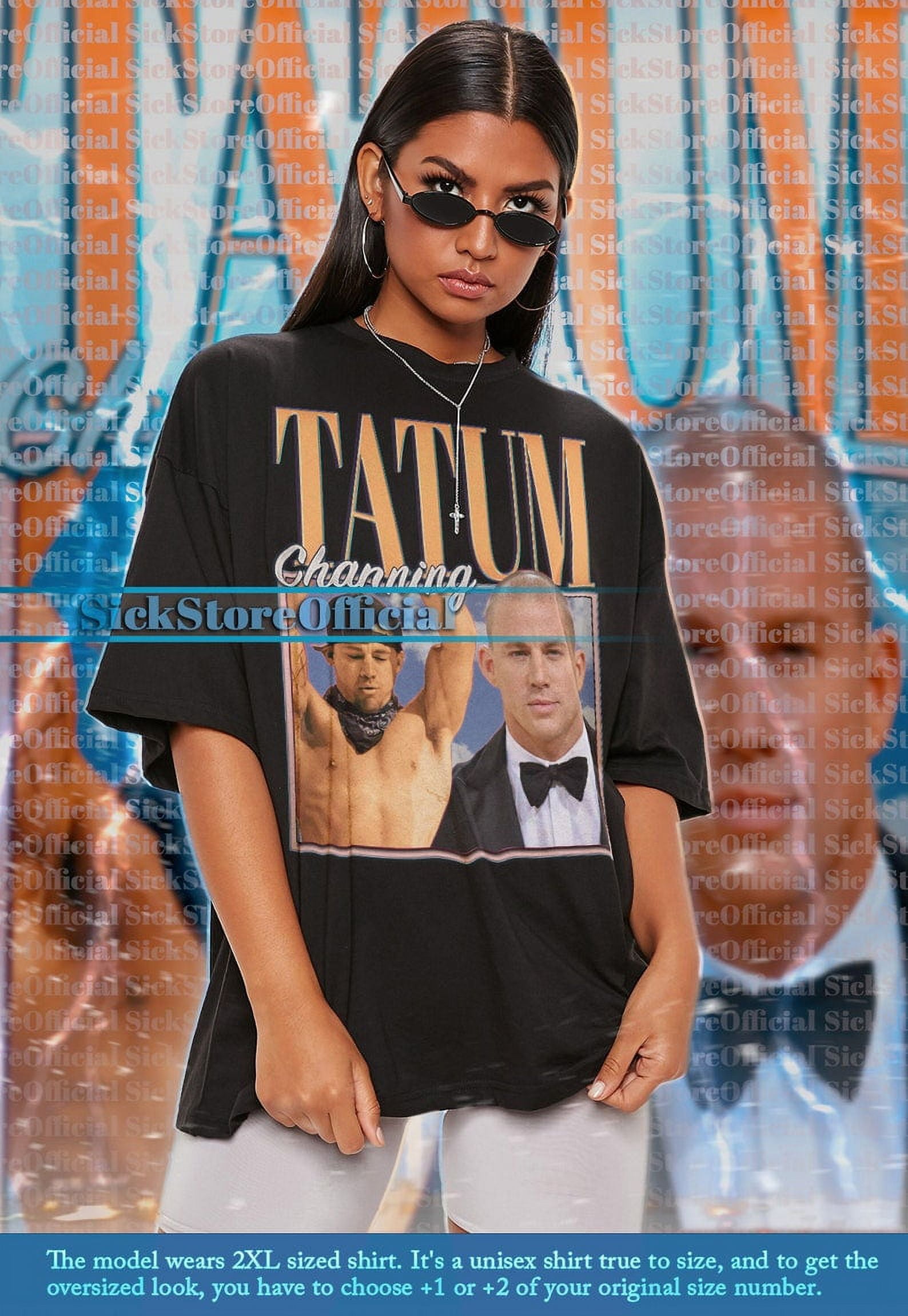 CHANNING TATUM Vintage Shirt, channing tatum Tshirt, channing tatum Fan ...