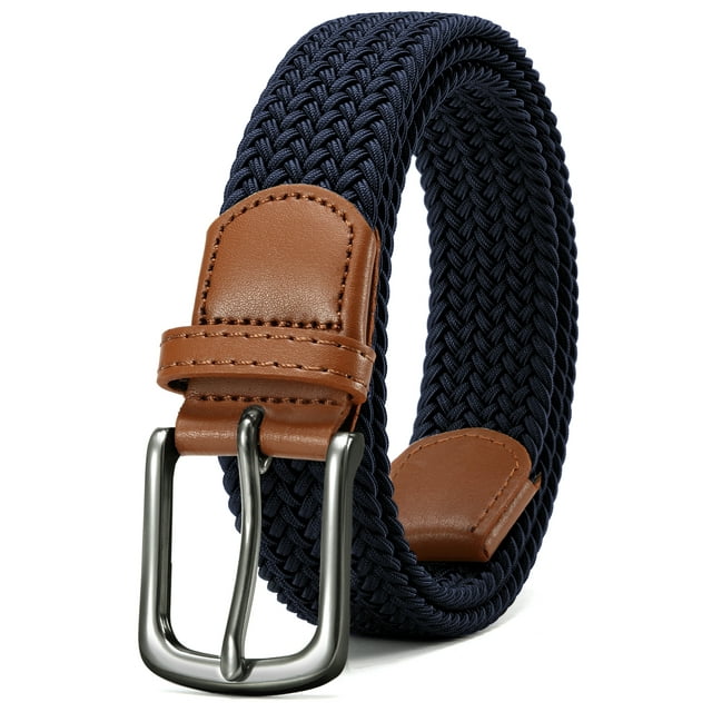 CHAOREN Elastic Braided Woven Belt 1 3/8", Stretch Belts for Men, Belts ...