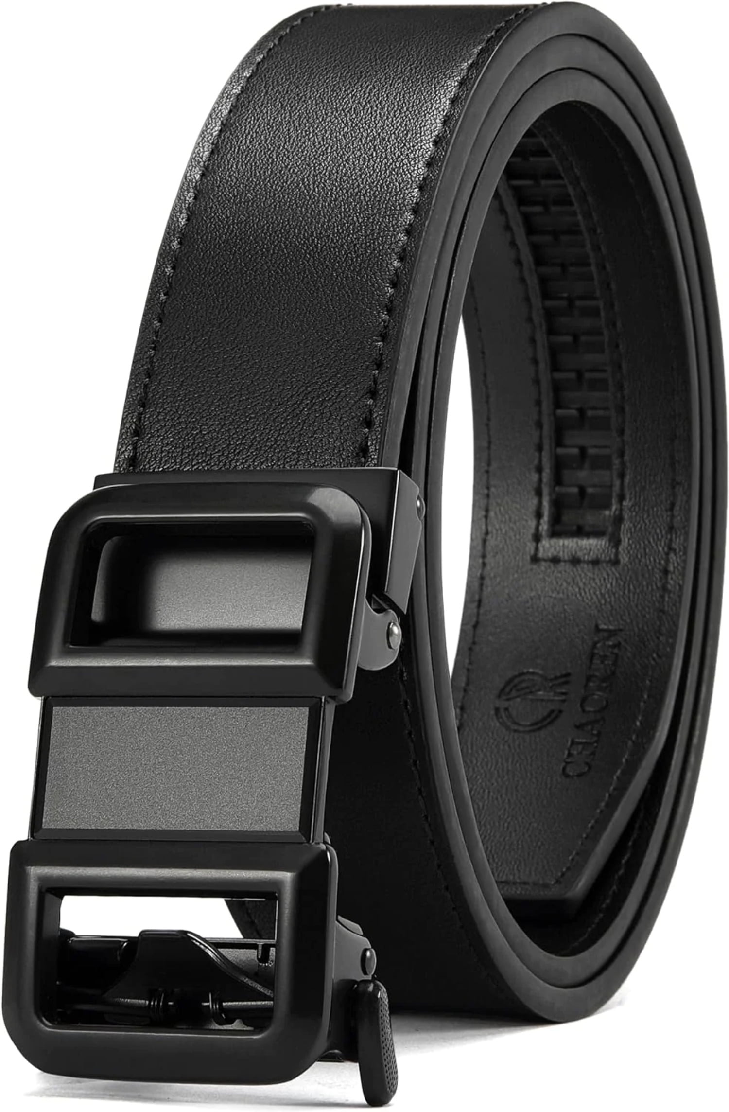 CHAOREN Leather Ratchet Belt Men - Customizable Fit, Effortless Style ...