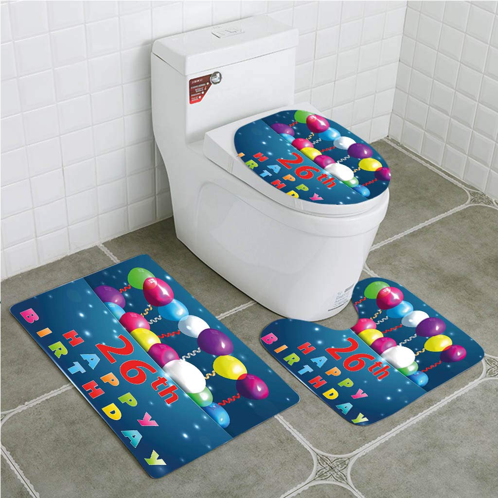 CHAPLLE 26th Birthday Colorful Cute Cheerful Balloons Celebration Event ...