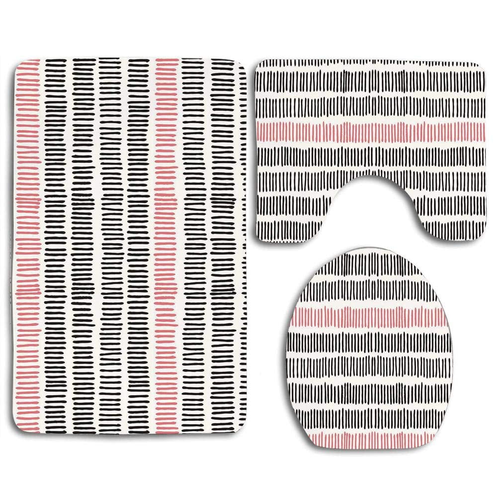 CHAPLLE Abstract Hand Drawn Short Vertical Lines Retro Horizontal ...
