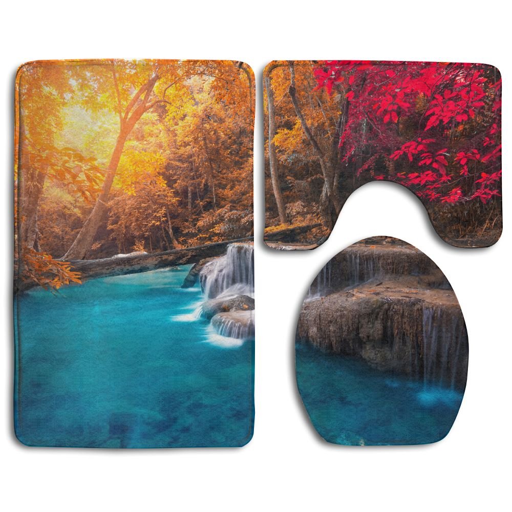 CHAPLLE Beautiful Waterfall Autumn Forest Kanchanaburi Province Thail 3 ...