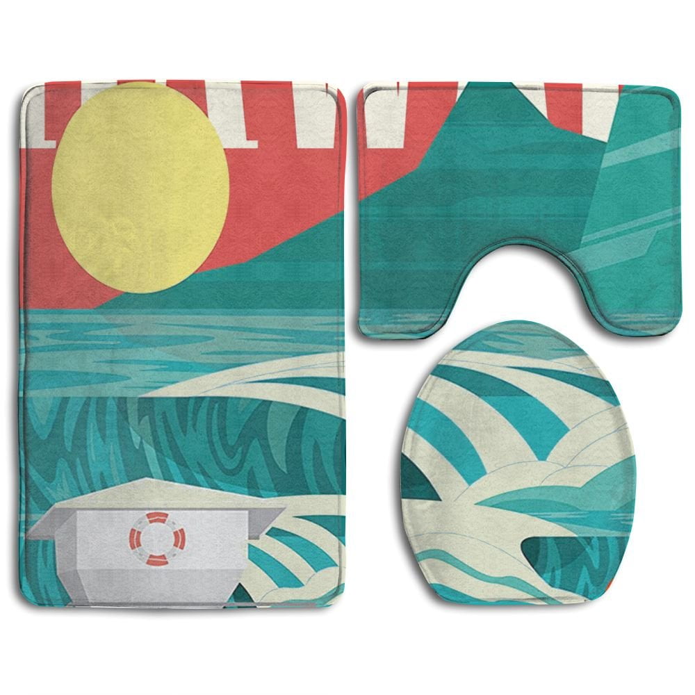 CHAPLLE Coastline Sunny Day Surfboard Tropics Famous Honeymoon ...