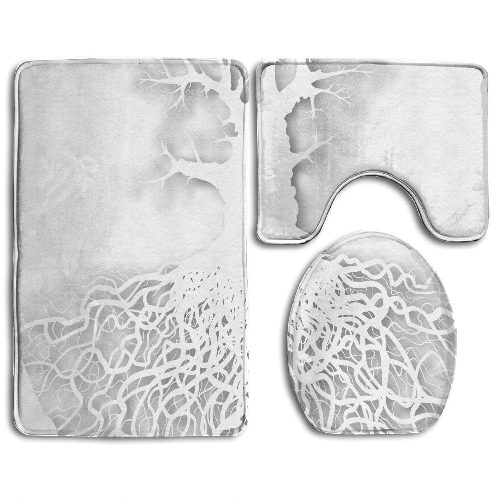 CHAPLLE Collection Cut Out Art Leafless Oak Tree Mature Root System ...