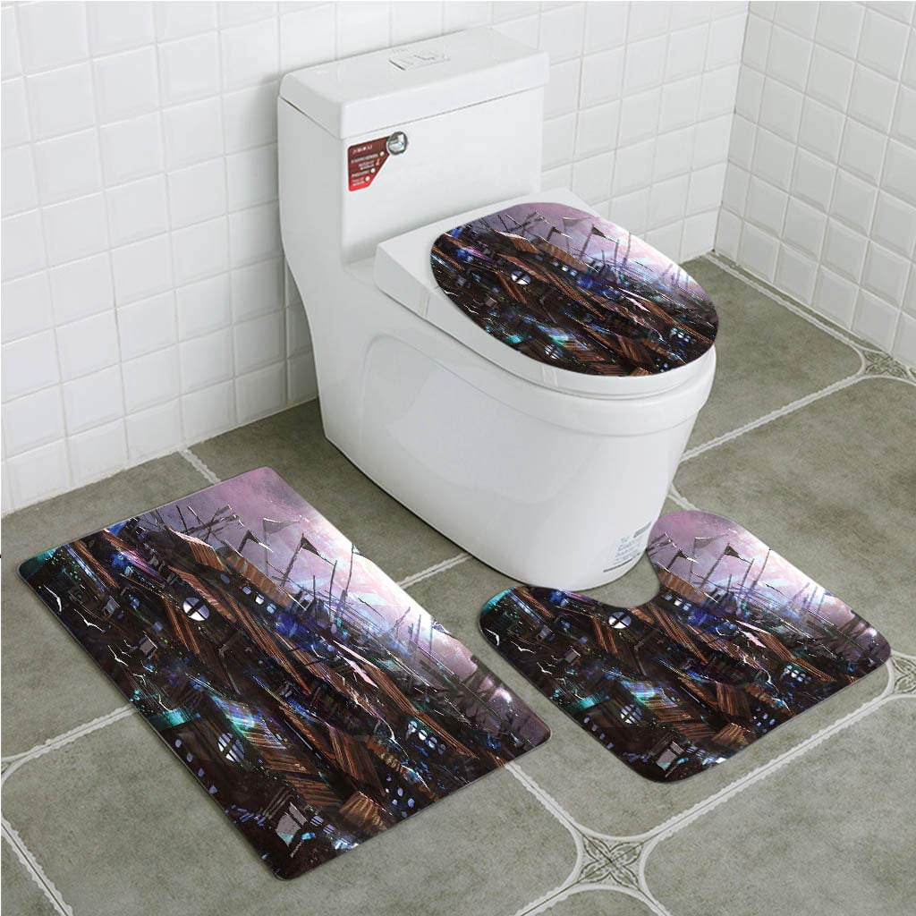 CHAPLLE Fantasy Futuristic Fiction Old Wooden Castle Circular Windows ...