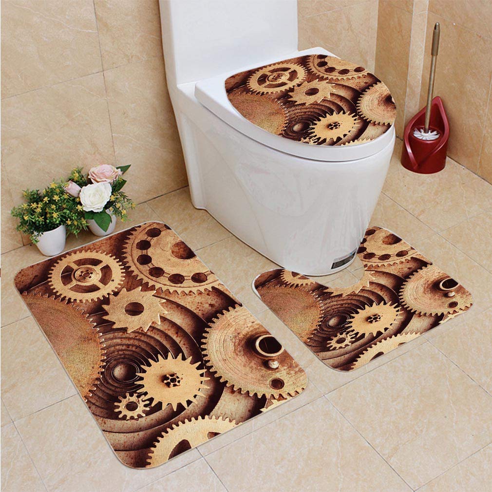 CHAPLLE Industrial Inside Clocks Theme Gears Mechanical Copper Device ...