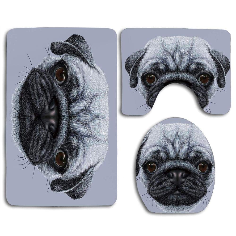 CHAPLLE Pug Realistic Style Detailed Young Dog Cute Giant Eyes Pure ...