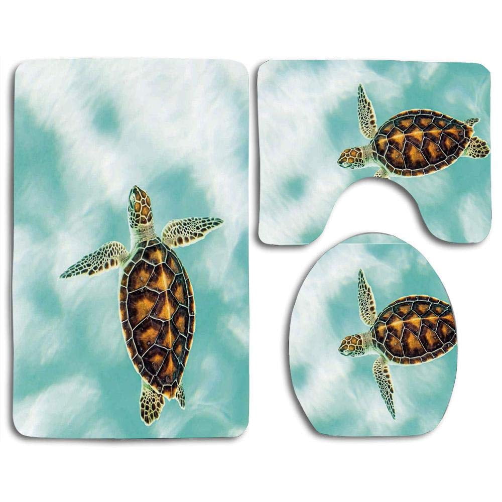 CHAPLLE Turtle Cute Baby Turtle Swimming in Waters Serene Nature ...