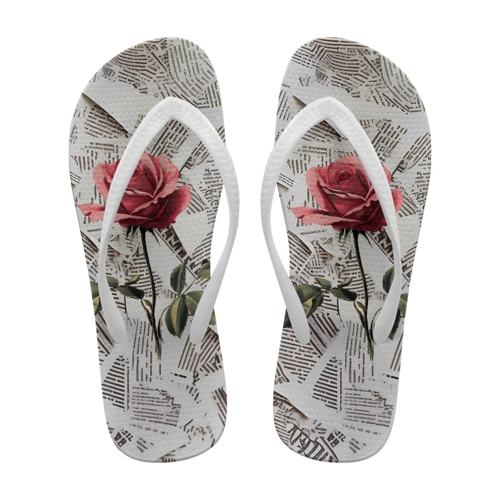 CHAQLIN Flip Flops for Women with Arch Support Yoga Mat Comfortable ...