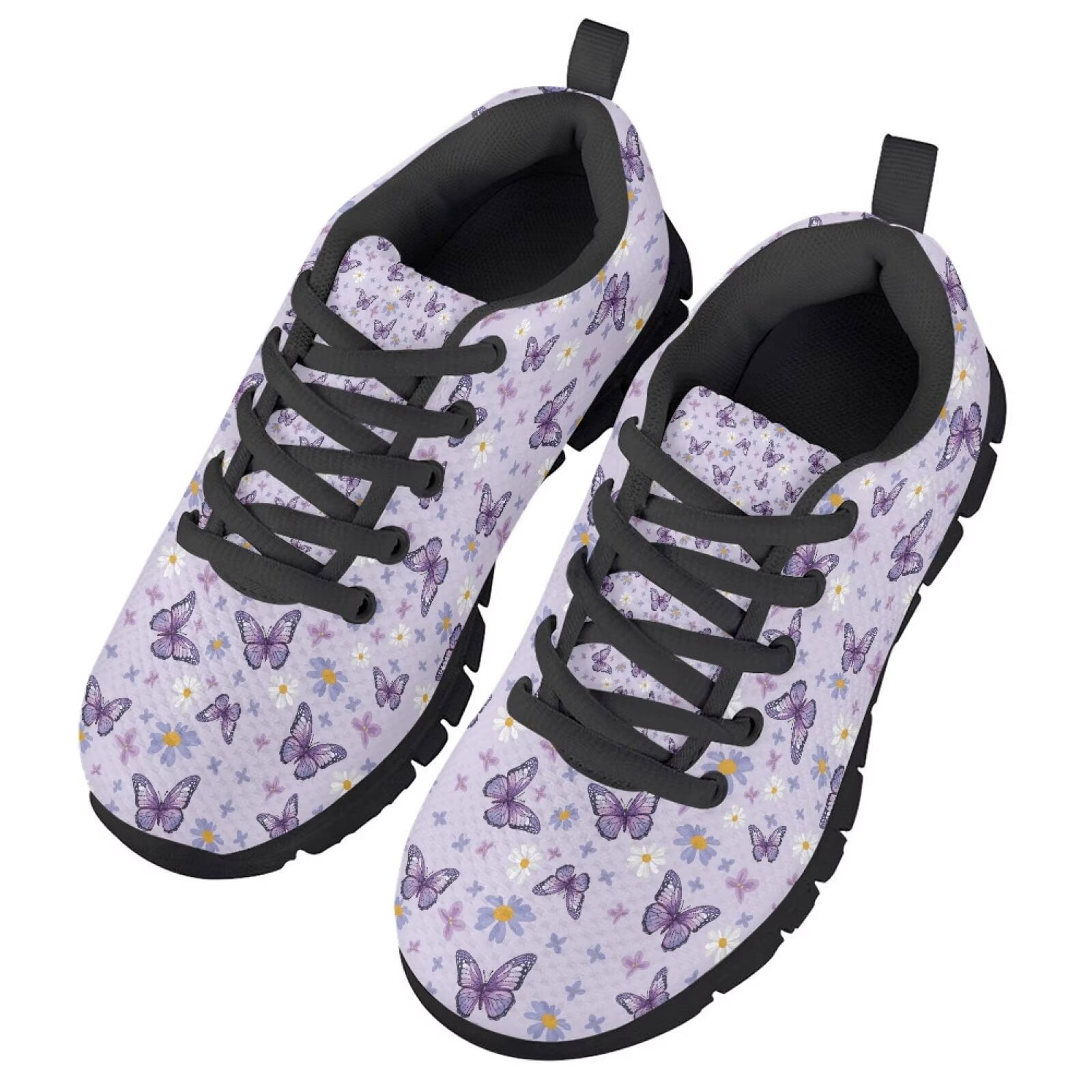 CHAQLIN Girls Sneakers Athletic Fitness Tennis Walking School Shoes for ...