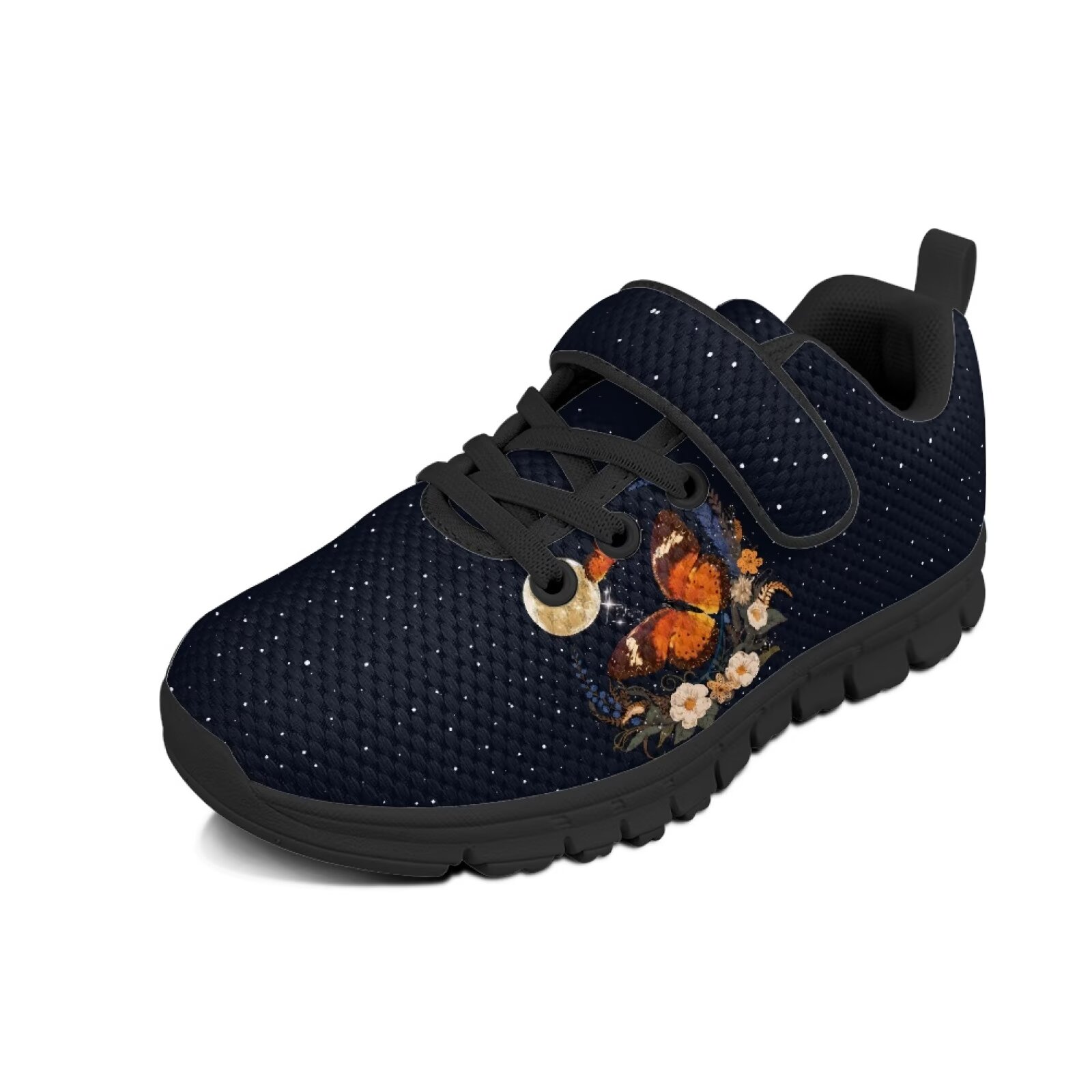 CHAQLIN Kids Fashion Sneaker Athletic Running Shoe with One Strap ...