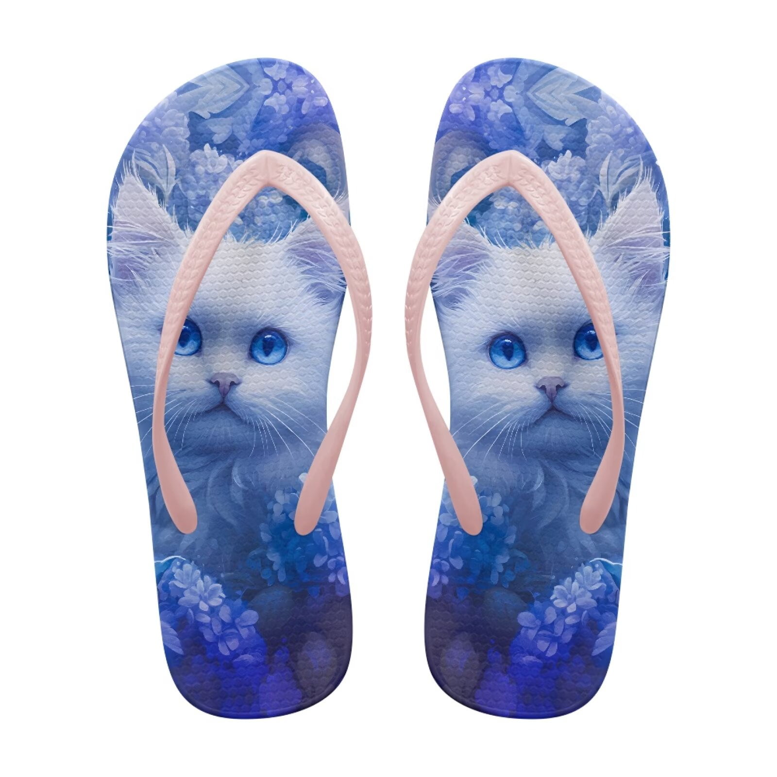 CHAQLIN Women's Casual Flip Flops Slipper Soft Beach Flat Sandals ...