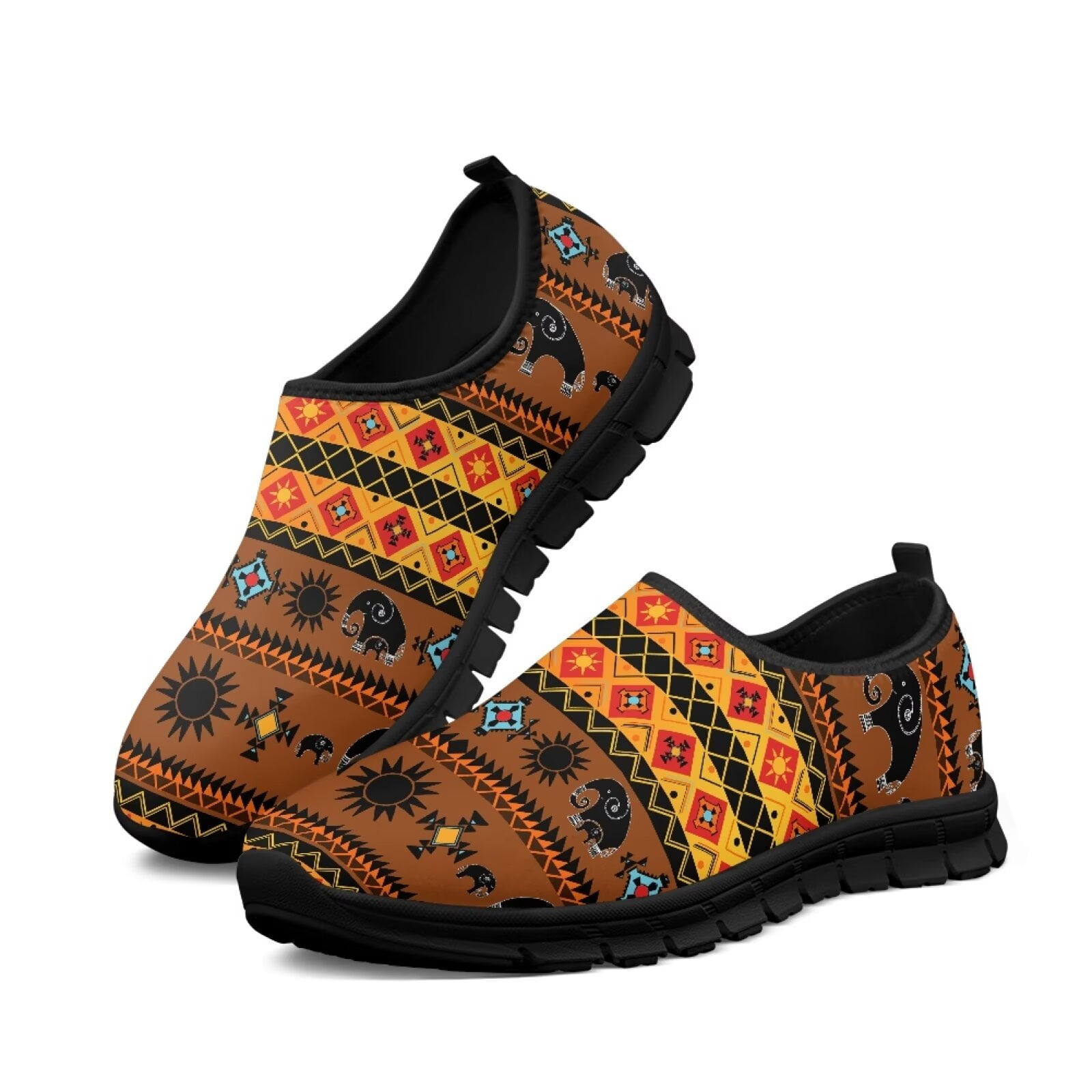 FUIALDOLG Womens Clipper Sneaker Causal Comfy Walking Shoes Slip on ...