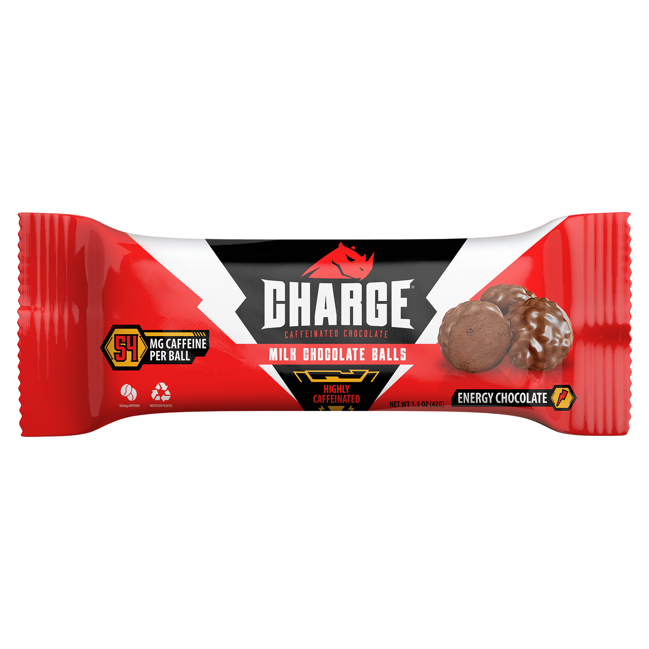 3 Count, Charge Chocolate Milk Chocolate, Highly Caffeinated ...