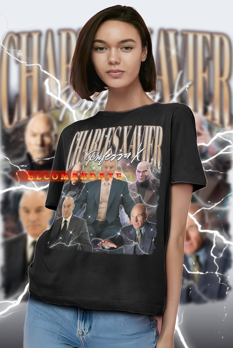 CHARLES XAVIER Shirt, Charles Xavier Tee, Hero Tee, Xavier School Shirt ...