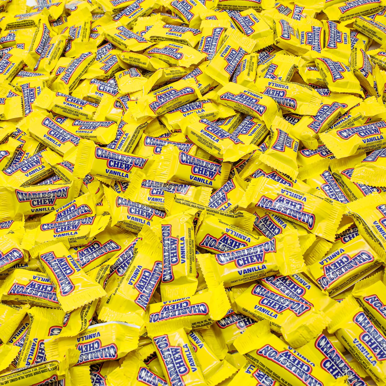 CHARLESTON CHEW Candy Bars 1 lb – Bulk Bag, Vanilla Flavor, Old ...