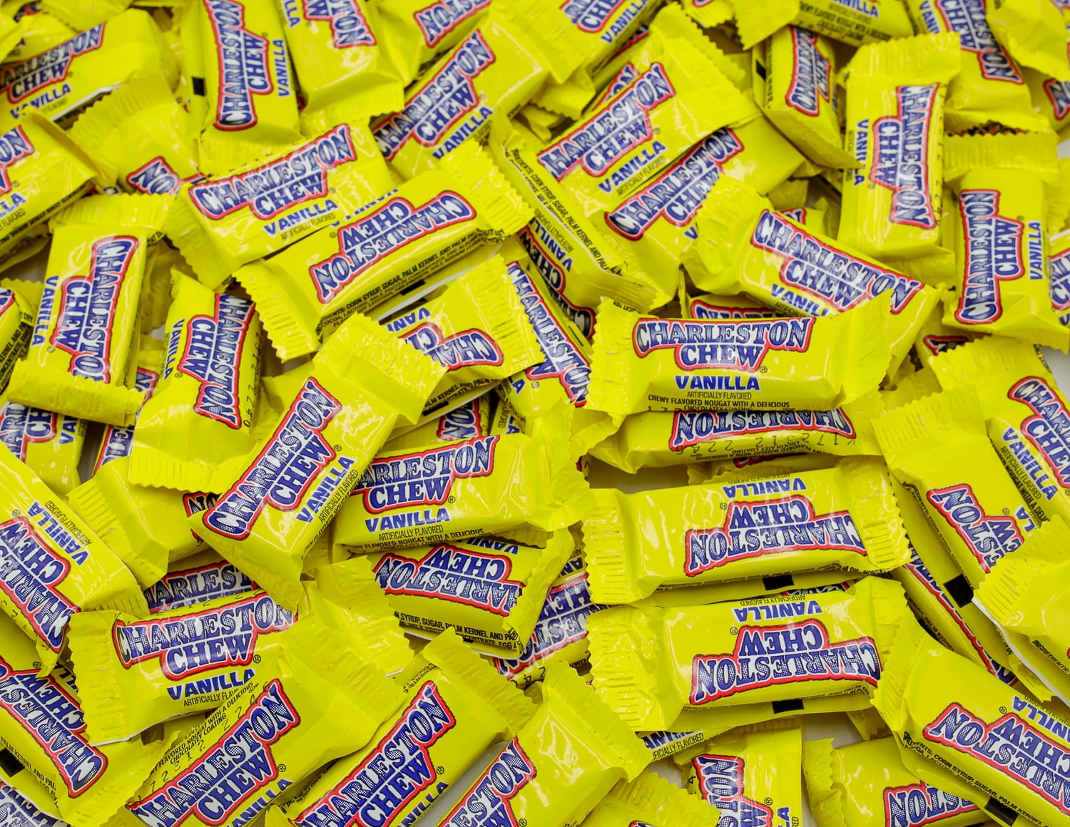 CHARLESTON CHEW Vanilla Candy Bars, 2 lb Bulk, Gluten & Peanut Free ...