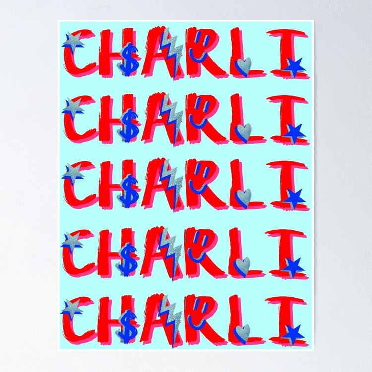 CHARLI name Poster - KIRA.972, UNFRAMED-18x24 - Walmart.com