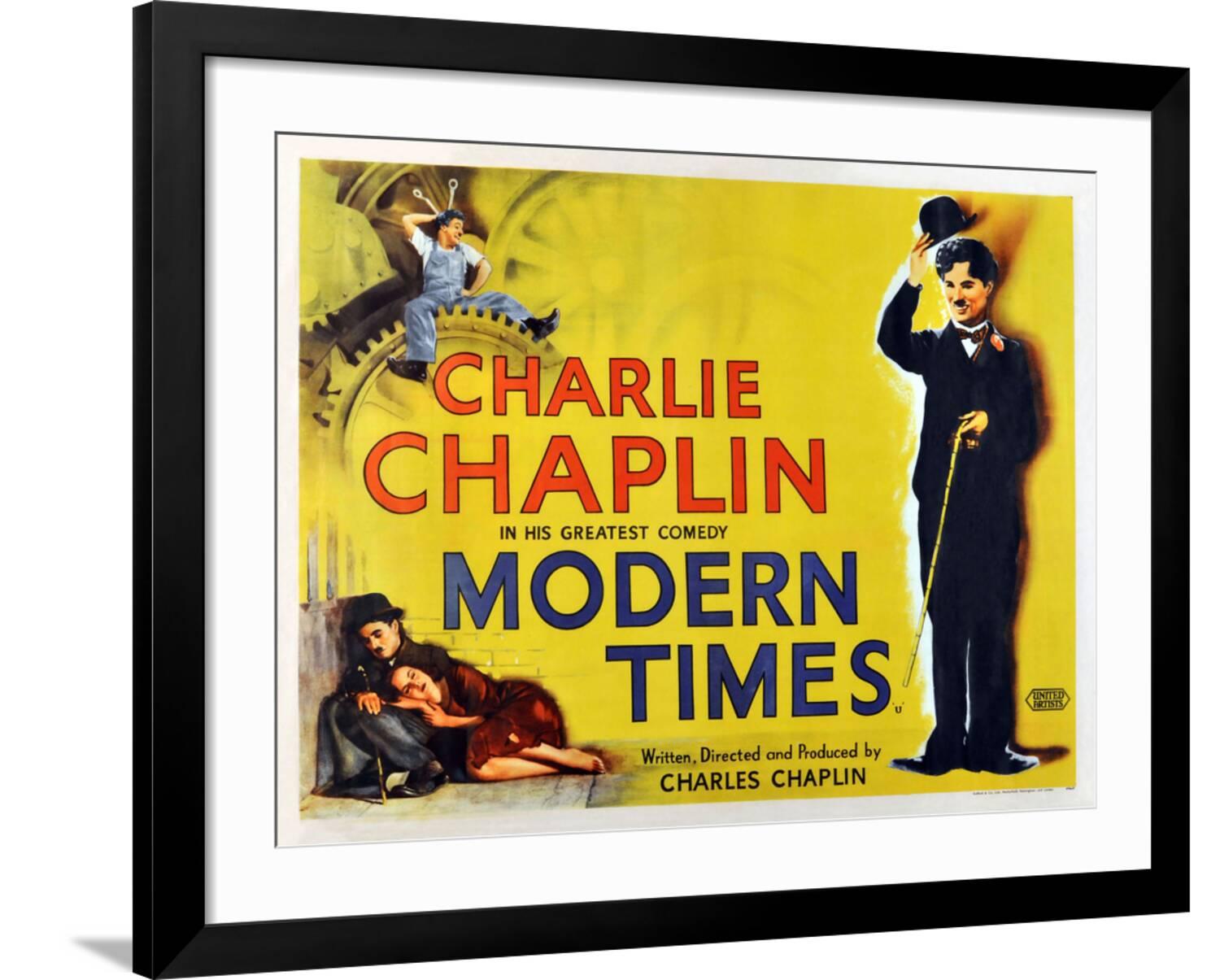 Art.com CHARLIE CHAPLIN. MODERN TIMES [1936], directed by CHARLIE ...