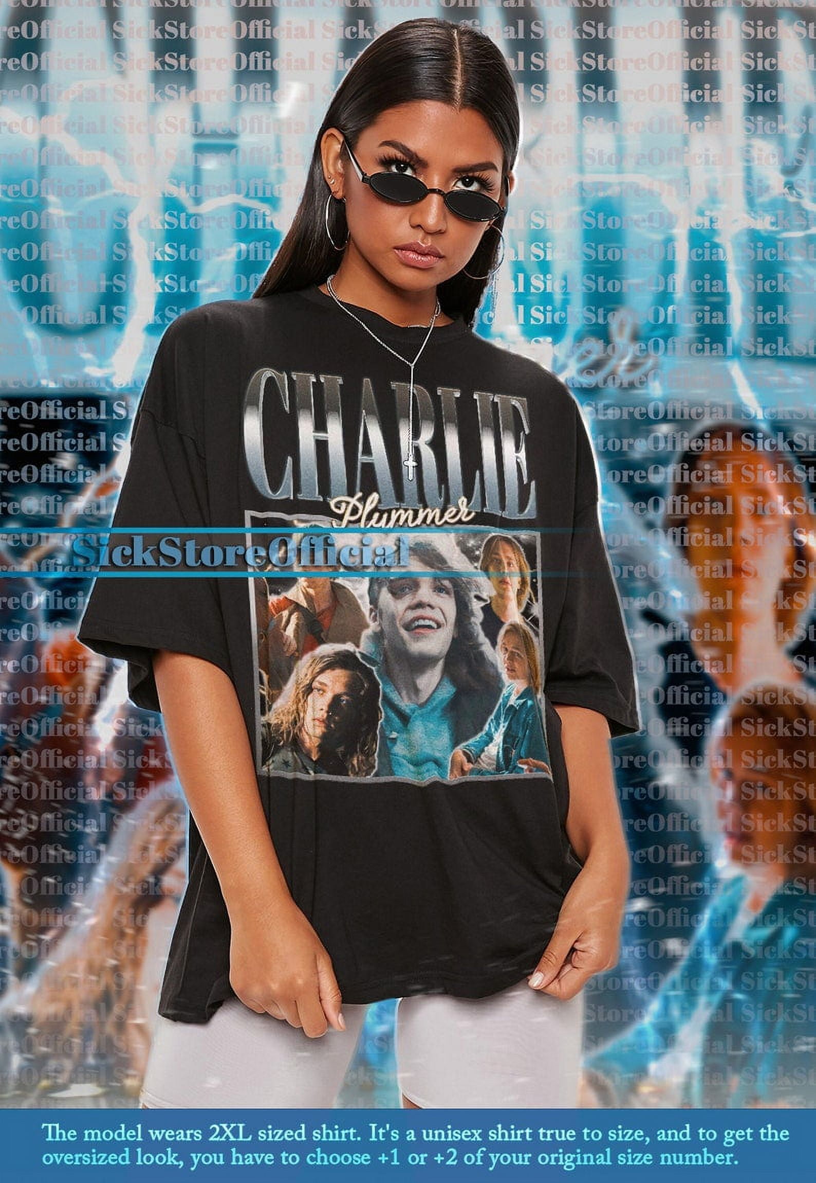 CHARLIE PLUMMER Vintage Shirt, Charlie Plummer Homage Tshirt, Charlie ...