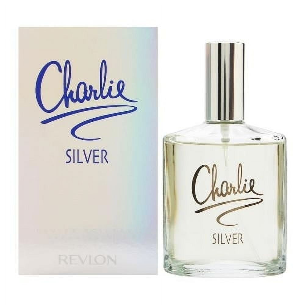 REVLON CHARLIE SILVER Eau de Toilette Spray for Women, 3.4 oz, Daytime ...