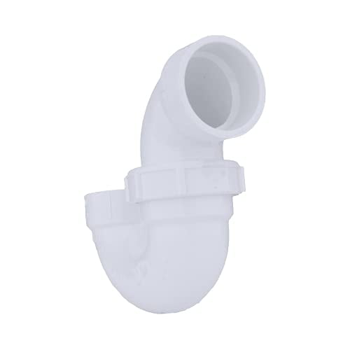 CHARLOTTE PIPE 1 1/2 DWV P-TRAP WITH UNION&PLASTIC NUT DWV (DRAIN ...