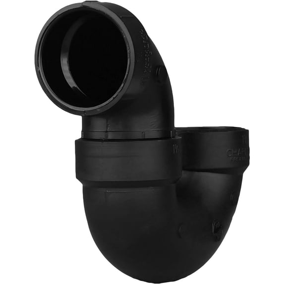 CHARLOTTE PIPE 1 1/2 DWV P-Trap W/Solvent Weld Joint DWV Drain, Waste ...