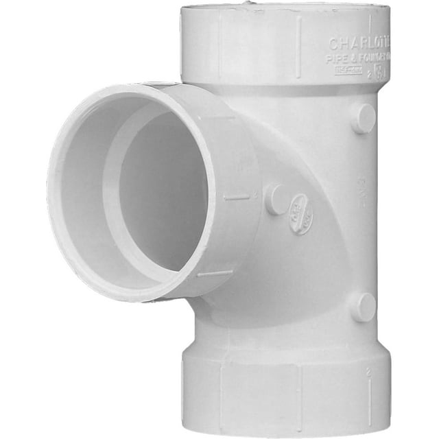 CHARLOTTE PIPE 2 DWV SANITARY TEE DWV DRAIN, WASTE AND VENT 1 Unit ...