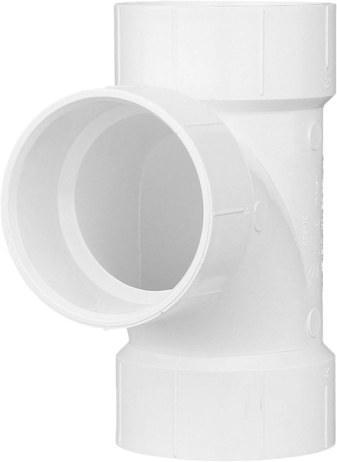 CHARLOTTE PIPE 3 DWV Sanitary TEE DWV Drain, Waste and Vent 1 Unit ...