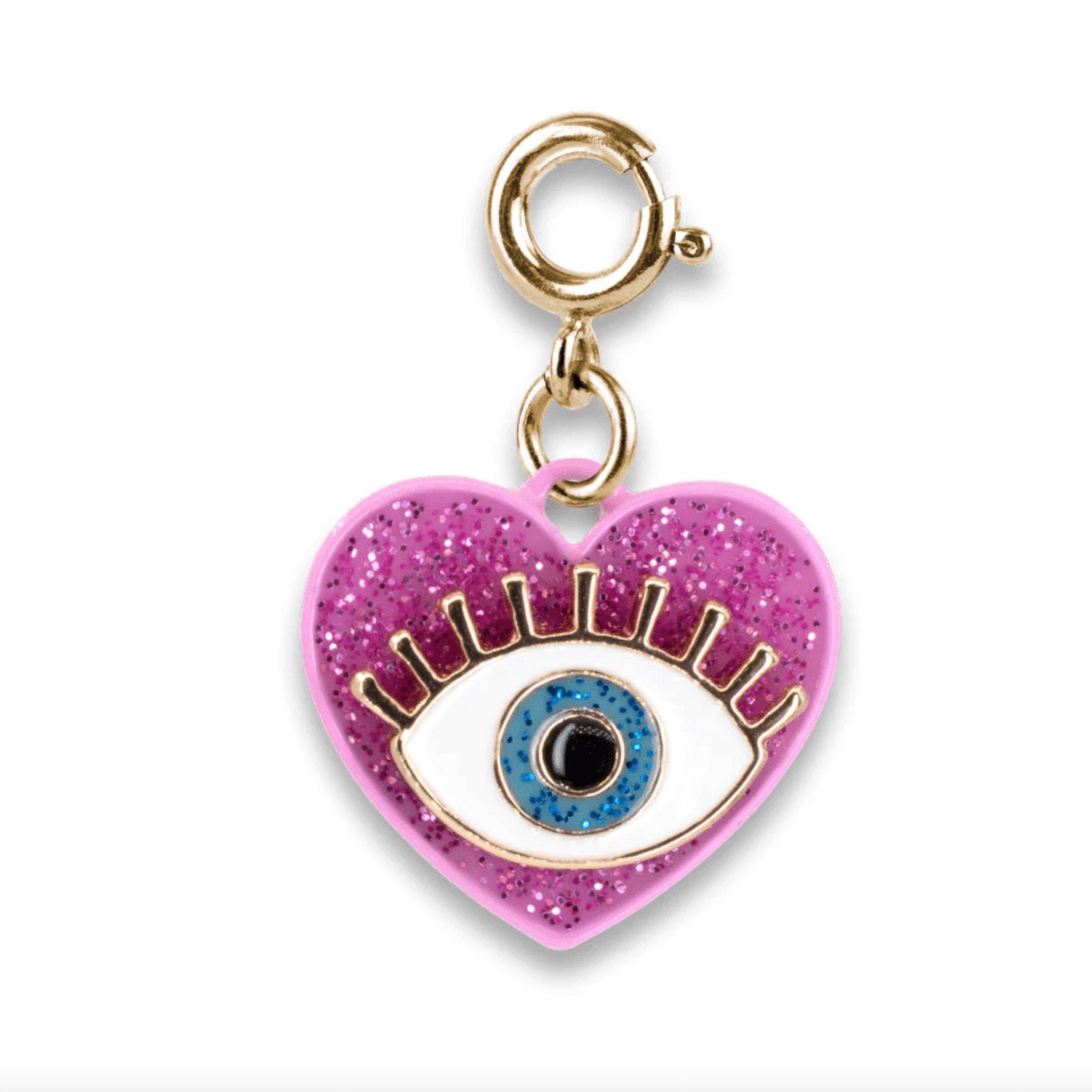 CHARM IT! Gold Glitter Lucky Eye Charm - Walmart.com