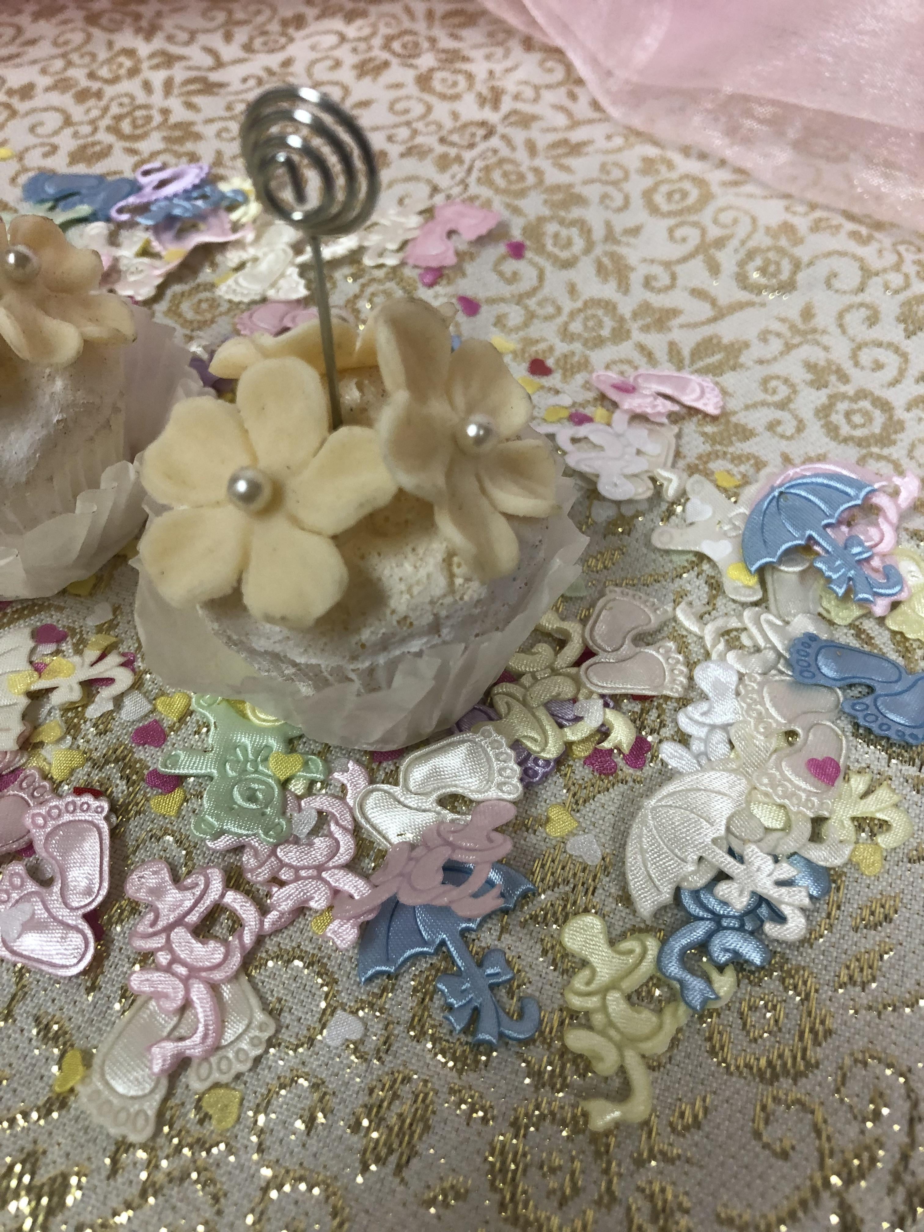 CHARMED Baby Shower Sweet Confetti Applique Decoration Party Supply ...