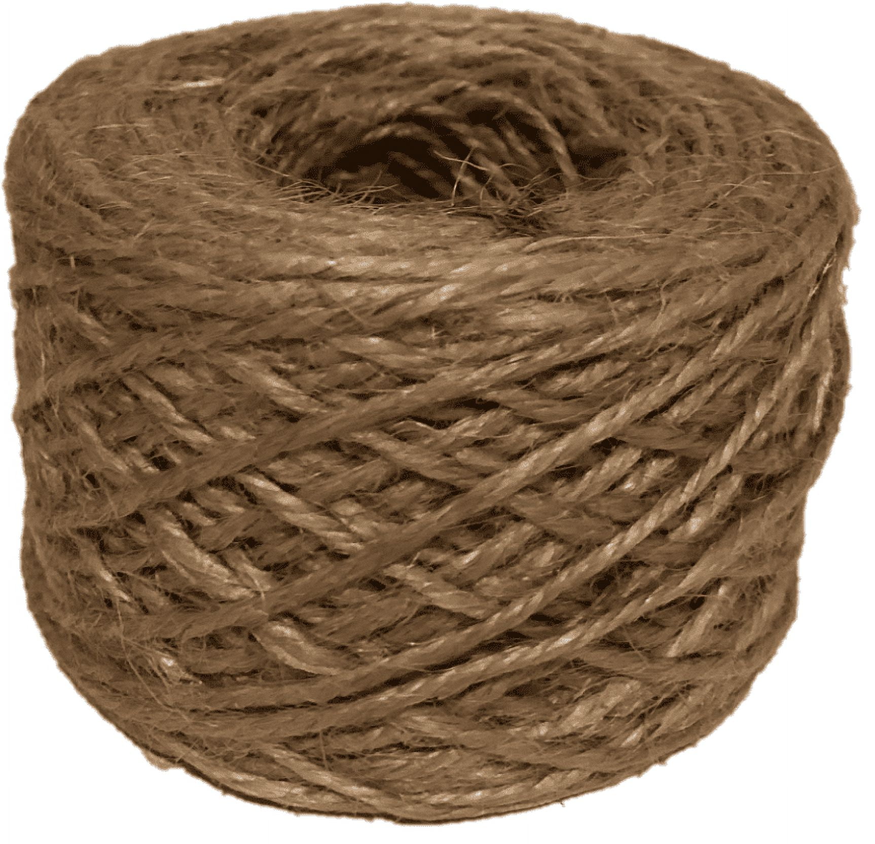 CHARMED Natural 2 Ply Twisted Jute Twine Rope Bird Parrot Toy Craft ...