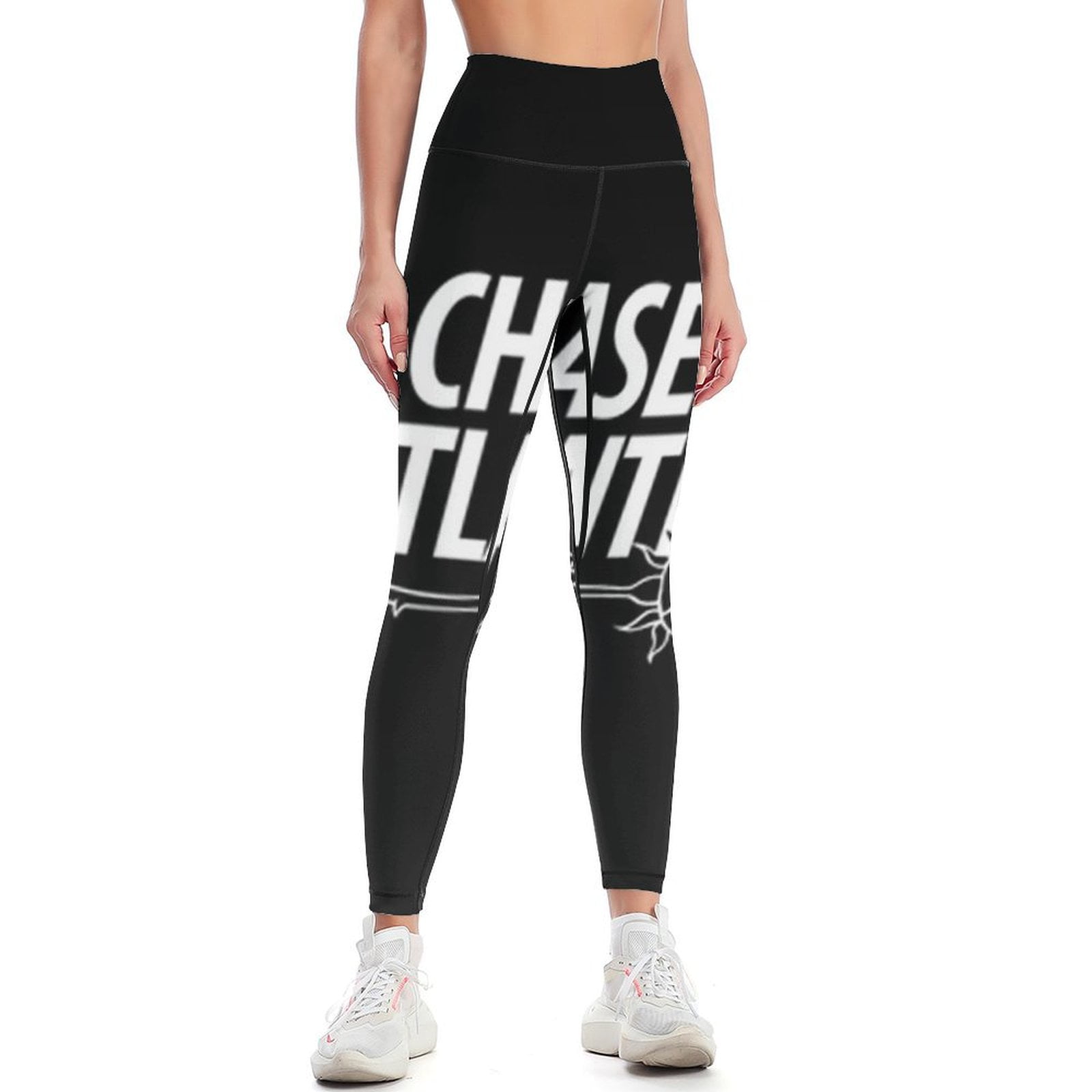 CHASE ATLANTIC ROSE LOGO Leggings Legging sport Women sportwear gym ...