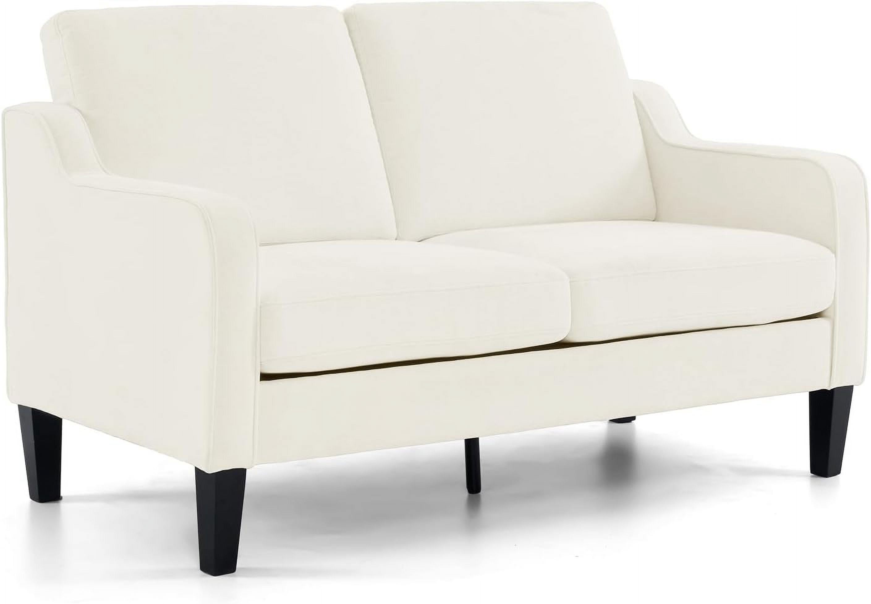 CHAUKY Loveseat Mid-Century Modern Loveseat Sofa Couch 53" Wide 2 ...