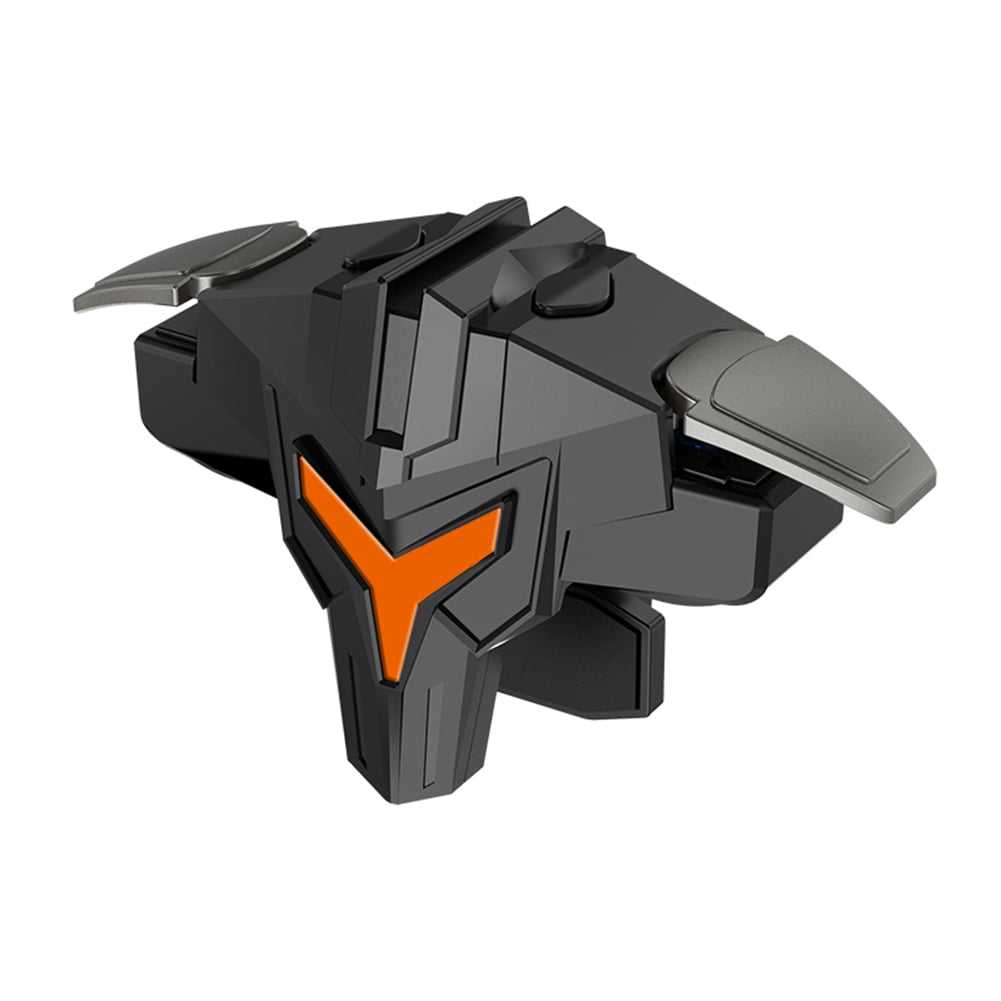 CHAXIN 1/2pcs RGB/Mechanical 4 Finger Mobile Gaming Trigger for PUBG ...