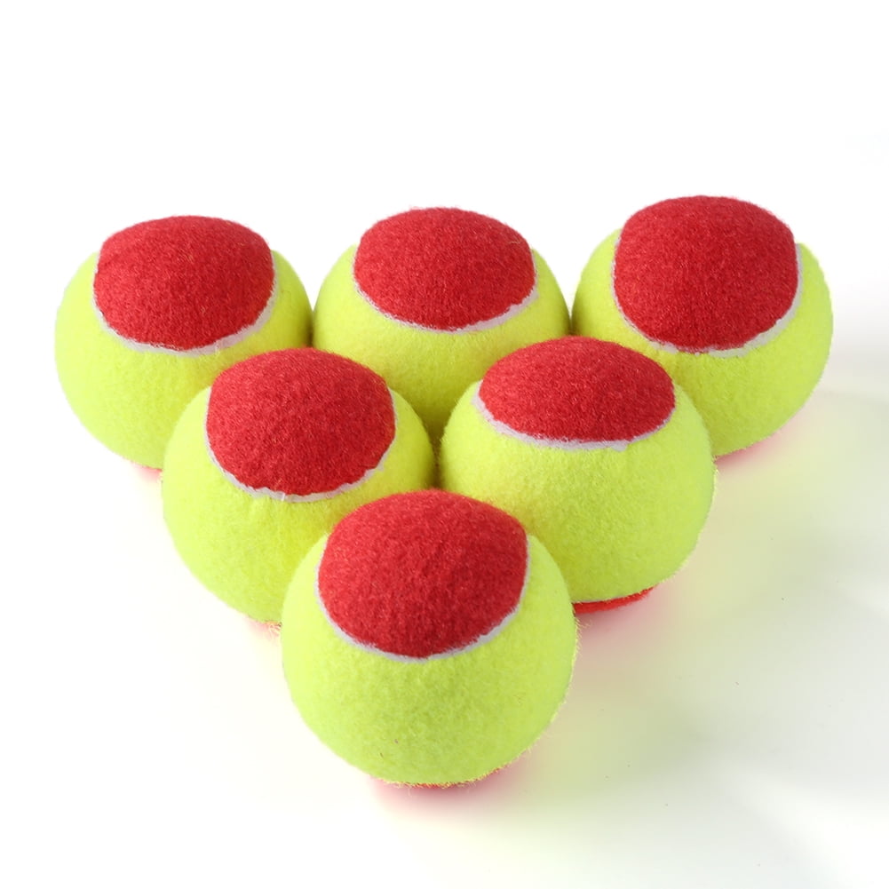 CHAXIN 1/6 Pcs Practice Tennis Balls Beach Tennis Paddle Ball Soft ...