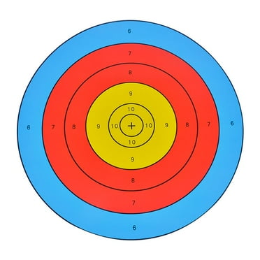 Archery Targets Paper, Bow and Arrow Targets for Hunting Backyard ...