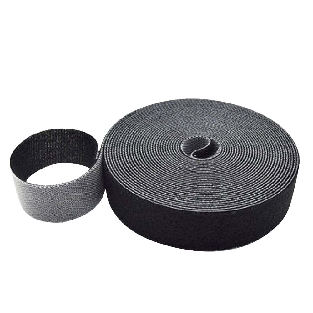 CHAXIN 1m Self Adhesive Cable Fastener Tape Reusable Durable Loops Line ...