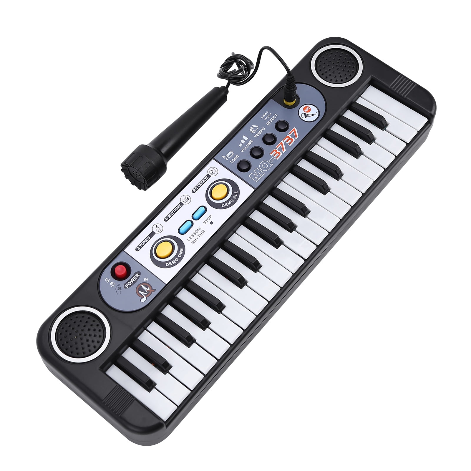 CHAXIN 37 Keys Keyboard Educational Toys Battery Powered with ...