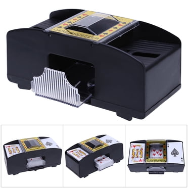 Quiet Hand Cranked Playing Card Shuffler Machine (2-Deck) - Walmart.com