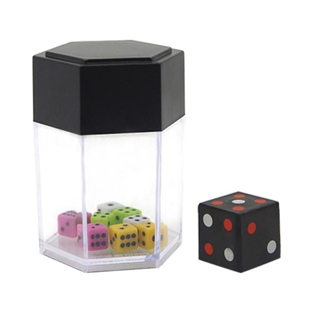 CHAXIN Big Explosive Dice Plastic Dice Toys for Magic Trick Prank Props ...