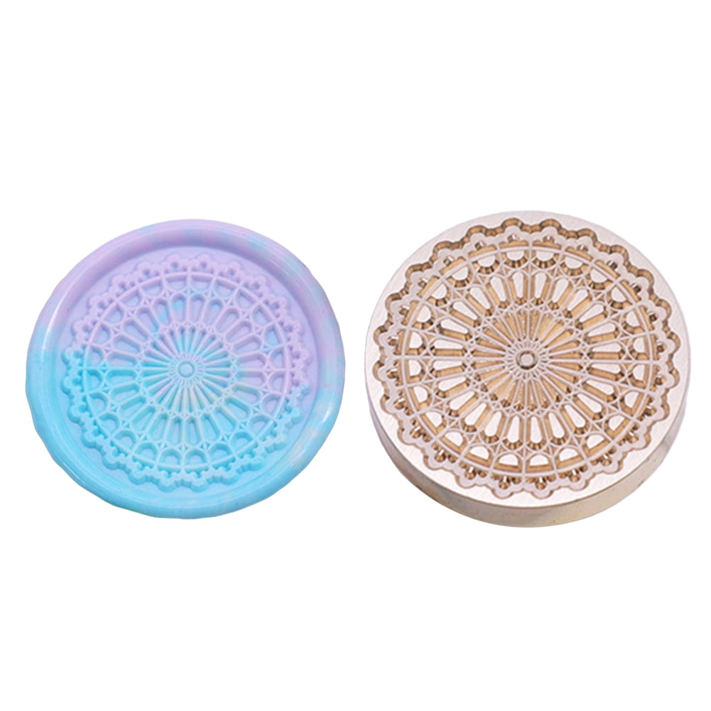 CHAXIN Candy Series Stamp Head Classic Vintage Enamel Wax Head DIY ...