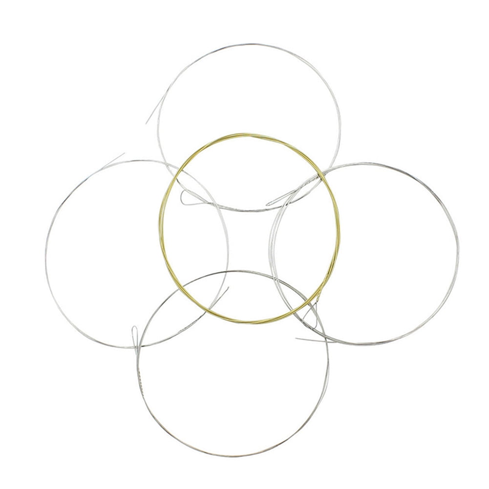 CHAXIN Durable 5-String Banjo String Pack Strong Voice Banjo Strings Set Good Resonance Banjo ...