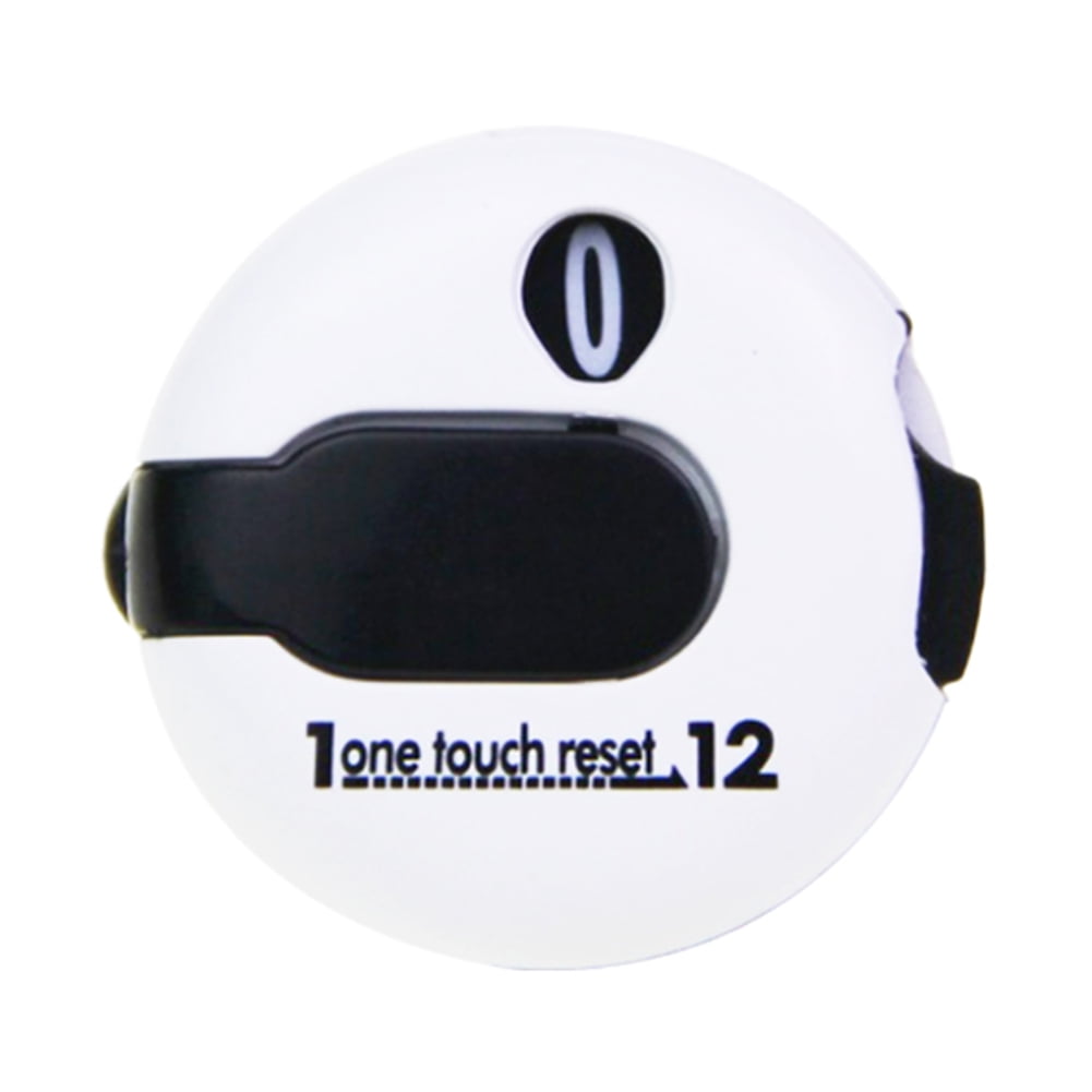 CHAXIN Golf Stroke Counter with Clip Manual Counting Tool Up To 12 ...
