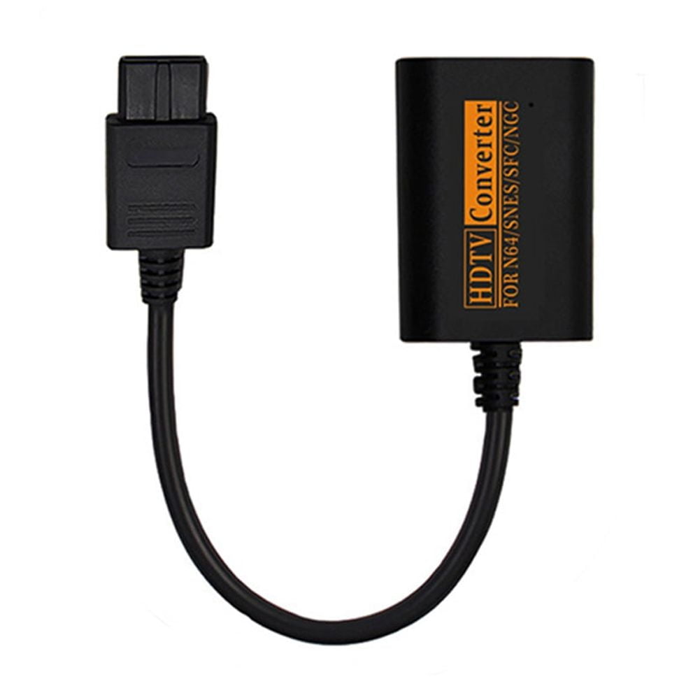 CHAXIN Portable Converter Fit for Nintendo NGC/N64/SNES/SFC to HDMI ...