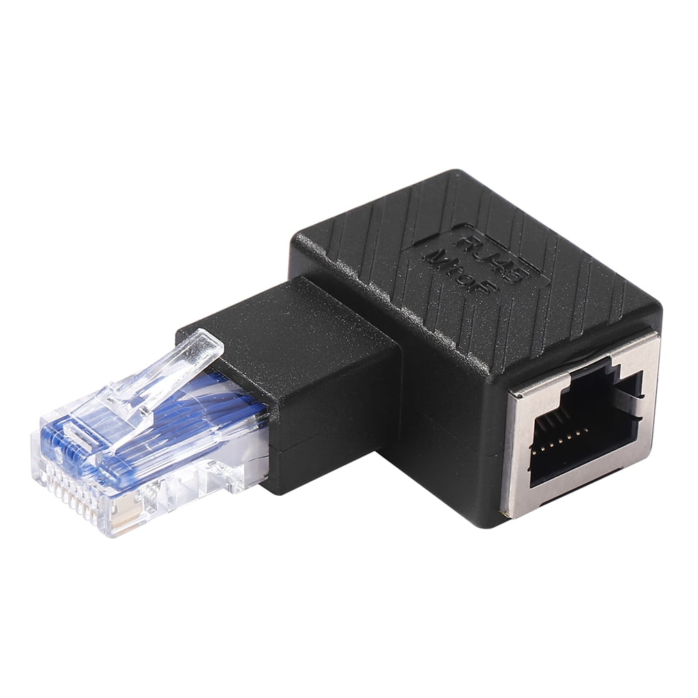 CHAXIN RJ45 Male To Female Converter Adapter for Cat5 Cat6 LAN Ethernet ...
