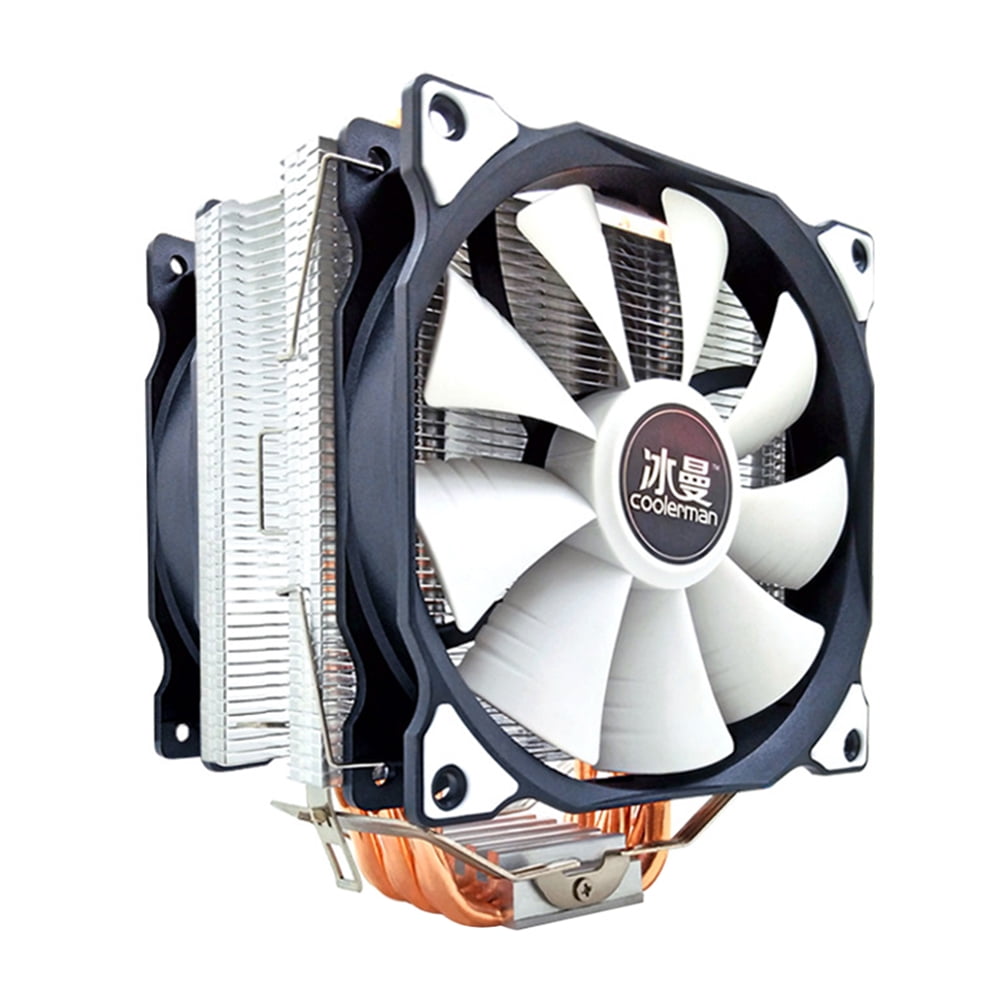 CHAXIN SNOWMAN MT6 12cm CPU Fan 6 Pure Copper Heat Pipes Desktop PC 4 ...