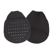 TeeHee Women's Comfy Seamless Toe Topper Liner Socks 5-Pack with Non ...